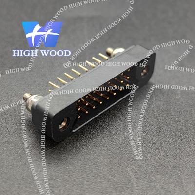 China HW-CMM Micron-D Connector HW-321Y024F42H 24 Pin 800V Aerospace Grade for sale