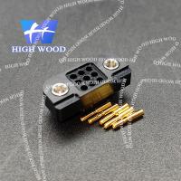 China HW-CMM Micron-D Connector HW-322C009H01 800V AC DC 500 Mating Cycles for Aerospace Avionics for sale