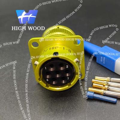 China ZH23 Series Environmental Resistance Bayonet Electrical Connector 7/18P 1-B for Low Frequency AC/DC Circuits for sale