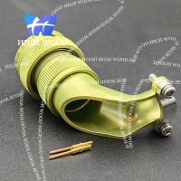 China ZH23 Series Environmental Resistance Bayonet Electrical Connector 19-22B 8 Contacts for sale