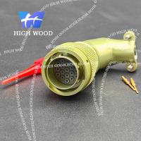 China ZH23 Series Environmental Resistance Bayonet Electrical Connector 19-22B 8 Contacts for sale