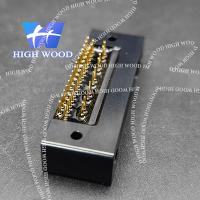 China HW-HSB-D4-05DM-022X High Speed Daughter Board Connector with 6.250 Gb/s Data Rate and 100,000 Mating Cycles for sale