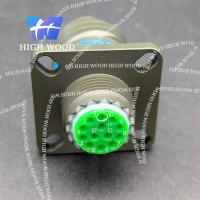China MIL-DTL-38999 Series III Circular Connector J599/20WB35PN Triple-Start Thread 85dB EMI Shielding for sale