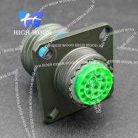 China MIL-DTL-38999 Series III Circular Connector J599/20WC35SN Triple-Start Thread 85dB EMI Shielding for sale