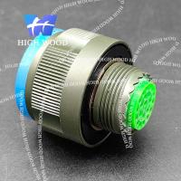 China MIL-DTL-38999 Series III Circular Connector J599/26WC35PN Triple-Start Threaded 85dB EMI Shielding for sale