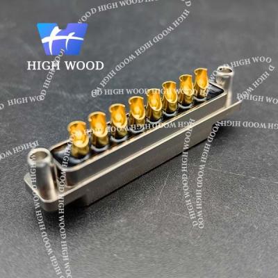 China Rectangular Electrical Connector HW-J30J08P080S000C0L000 High Density 8-Pin for sale