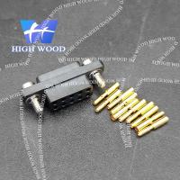 China HW-CMM Connector HW-222C10M11 2mm Pitch Aerospace Grade 800V AC/DC for sale