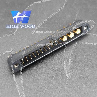 China HW-CMM Connector 2mm Pitch 220 Series Male Female for Aerospace Defense Medical for sale