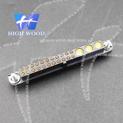China Micro-D Connector HW-222Y22M11-0300-2300CMM 800V AC/DC for Aerospace Defense for sale