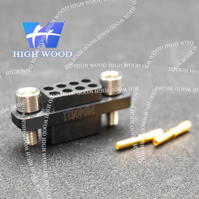 China HW-CMM Connector HW-222S08M16 2mm Pitch 600V Aerospace Grade Circular Connector for sale