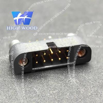 China HW-CMM Connector HW-221Y10F22 2mm Pitch High Density Square Matrix for Aerospace Defense for sale