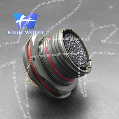 China MIL-DTL-38999 Series Ⅰ，Ⅱ，and Ⅲ Connectors, D38999/24WG35SLA. D38999 Series Ⅲ for sale