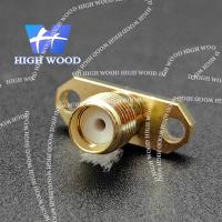 China SMA Series RF Coaxial Connector,SMA-KFD 2-Hole Crimp Jack for sale