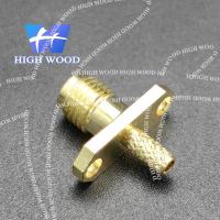 China SMA Series RF Coaxial Connector,SMA-KFD 2-Hole Crimp Jack for sale