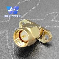 China SMA Series RF Coaxial Connector,SMA-KFD Two Hole Male Connector for sale