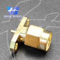 China SMA Series RF Coaxial Connector,SMA-KFD Two Hole Male Connector for sale