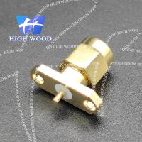 China SMA Series RF Coaxial Connector,SMA-KFD Two Hole Male Connector for sale