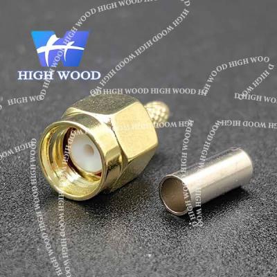China SMA Series RF Coaxial Connector,SMA-J-1.5 Plug for sale