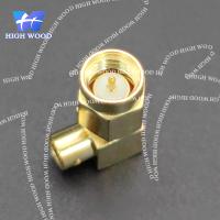 China SMA Series RF Coaxial Connector, SMA Right Angle Male JWB-3 for sale
