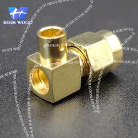 China SMA Series RF Coaxial Connector, SMA Right Angle Male JWB-3 for sale