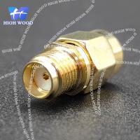 China SMA Series RF Coaxial Connector,Straight SMA M-F Flange JK for sale