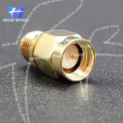 China SMA Series RF Coaxial Connector,Straight SMA M-F Flange JK for sale