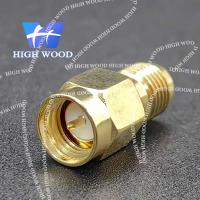 China SMA Series RF Coaxial Connector,SMA JK Straight Plug to Jack No Flange for sale
