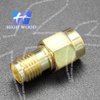 China SMA Series RF Coaxial Connector,SMA JK Straight Plug to Jack No Flange for sale