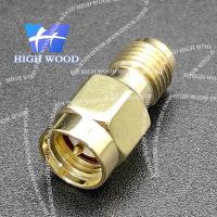 China SMA Series RF Coaxial Connector,SMA JJ Straight Plug to Jack No Flange for sale