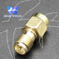 China SMA Series RF Coaxial Connector,SMA JJ Straight Plug to Jack No Flange for sale
