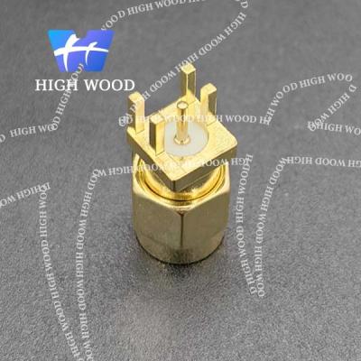 China SMA Series RF Coaxial Connector,SMA-JE1.7， Offset Pin Inner Hole for sale