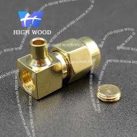 China SMA Series RF Coaxial Connector,SMA-JWB-2， Right Angle Male Connector for sale