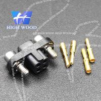 China HW-CMM Connector HW-222S04M16 2mm Pitch Aerospace Grade 600V AC/DC for sale