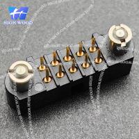 China HW-M80-5101022 Vertical 2 Row Connector 1200V AC/DC 3A Aerospace Grade for sale
