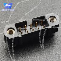 China HW-M80-5101022 Vertical 2 Row Connector 1200V AC/DC 3A Aerospace Grade for sale