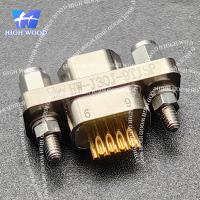 China J30J Series Micro-D Rectangular Connector 9-144 Cores 1.27mm Pitch GJB2446A for sale