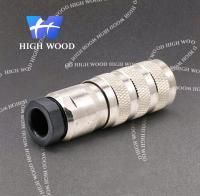 China M16 Waterproof Connector, 8-pin Female, Straight Cable Solder Connector for sale