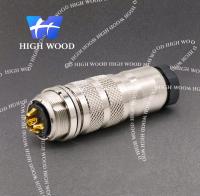 China M16，6-Core Male & Female Set, Straight Solder Type, Self-Locking Waterproof for sale