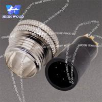 China M12 Connector, 8-Pin Straight Injection-Molded Male Head with Solder Cups, Without Shielding, A-Latch for sale