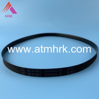 China Black GRG ATM Parts CRM8240 Transmission Channel Flat Belt 10*548*0.65mm for sale