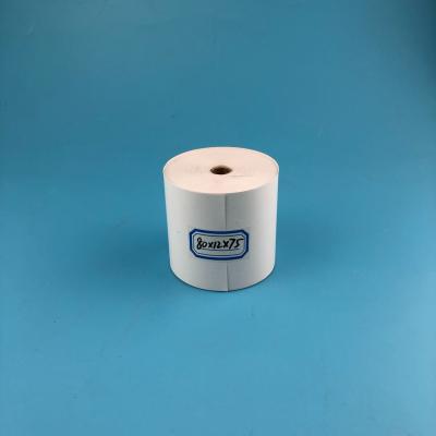 China Wincor ATM Thermal Rolls 80*12*75,thermal receipt rolls with black marker for sale