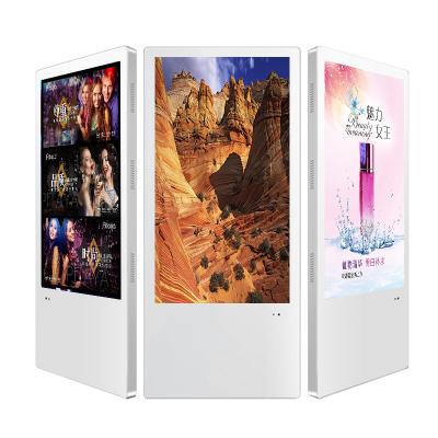 China 21.5 inch high brightness 350cd/m2  wall mounted indoor digital signage player LCD display screen for the window facing for sale