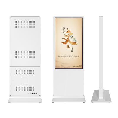 China New design standalone advertising type smart  49 50 55inch digital signage kiosk display player for sale
