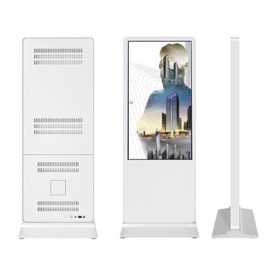 China 43 inch lcd screen advertisement tablet pc android display digital advertising player pedestal kiosk for sale