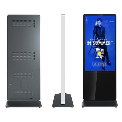 China 65inch supermarket shelf lcd advertising screens video player display totem for sale