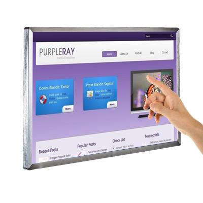 China touch screen kiosk indoor digital signage horizontal advertising player for sale