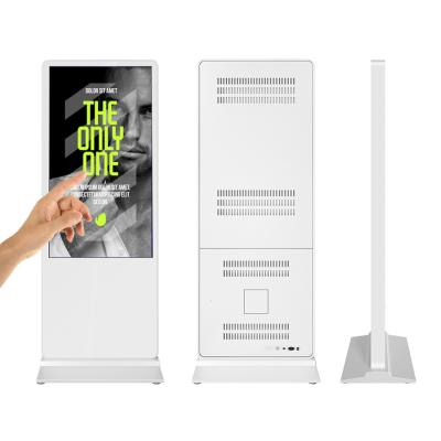 China 32 43 inch floor standing touch screen lcd bill cash payment kiosk self-service for sale