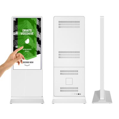 China 43 inch standalone android touch screen self service digital kiosk advertising display for sale