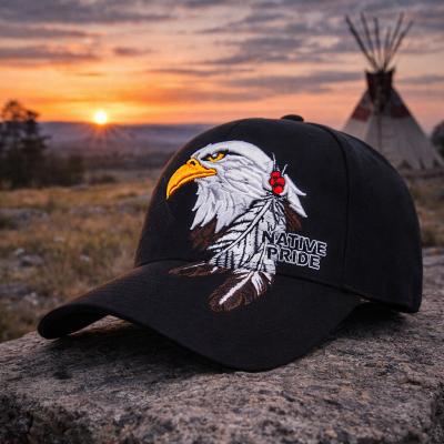 China Embroidery on Hat – Custom Eagle Embroidered Baseball Cap | Animal Logo Hat, Outdoor Caps, Custom Hats Manufacturer Wholesale for sale