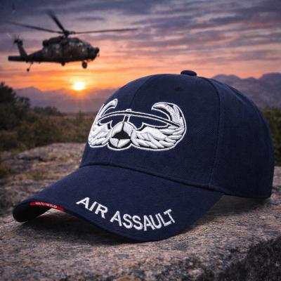 China Embroidery on Hat – Custom Military Baseball Cap with Air Assault Embroidery | Tactical Caps, Army Hats, Custom Hats Manufacturer Wholesale for sale